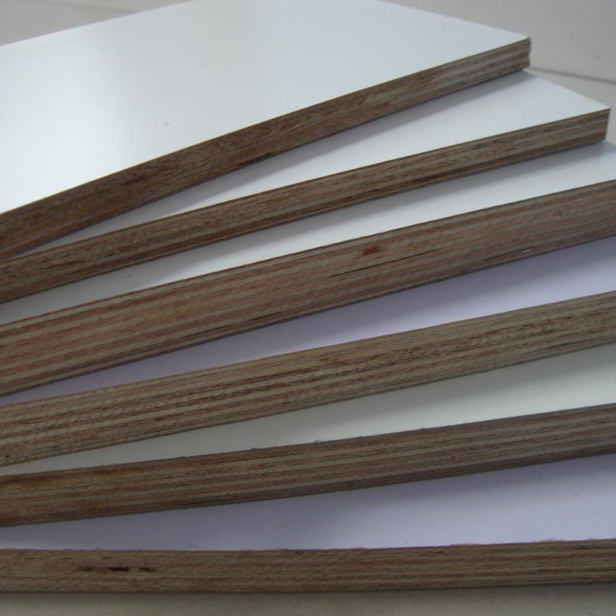 China White/Black Color Melamine Plywood Manufacturer and Supplier | Aisen